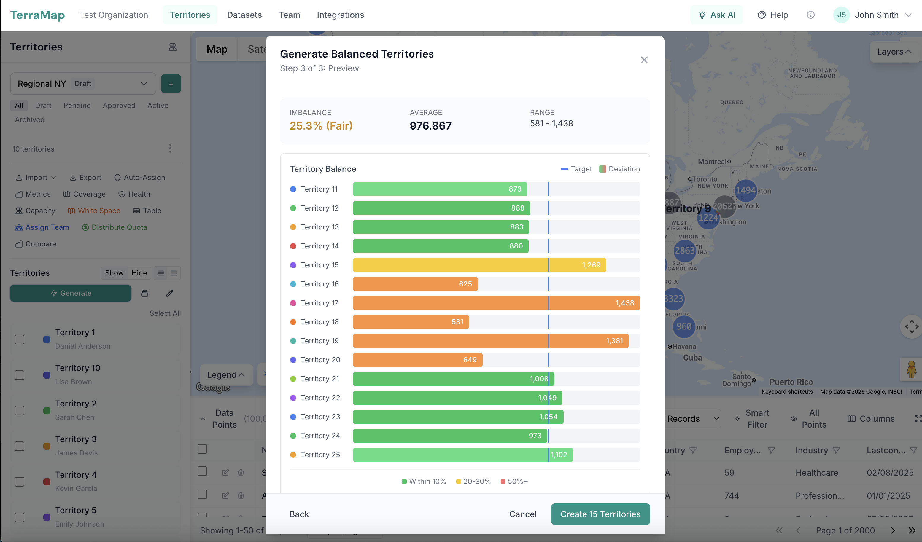 TerraMap — Territory Planning Software for Sales & Field Service Teams