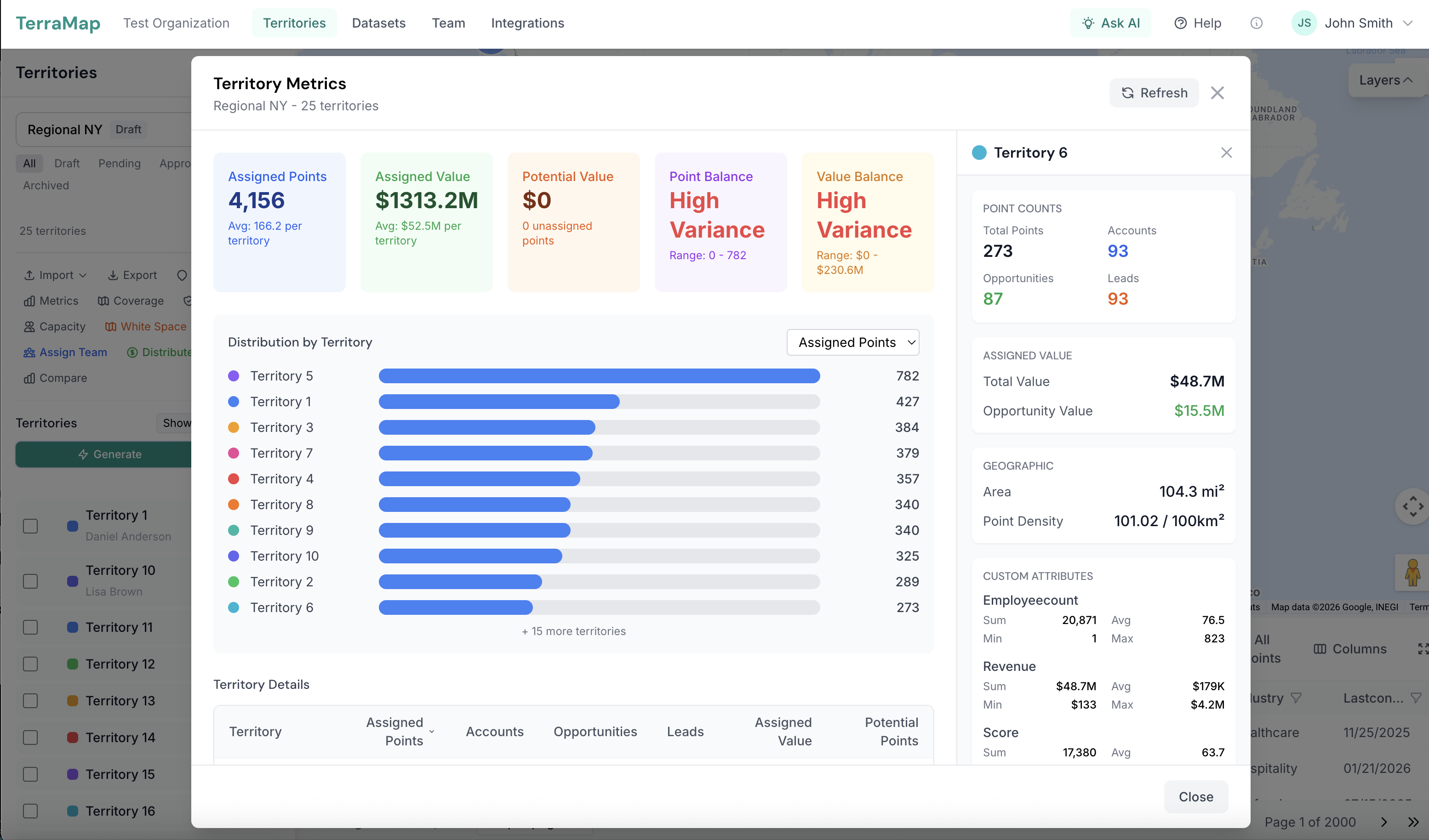 TerraMap — Territory Planning Software for Sales & Field Service Teams